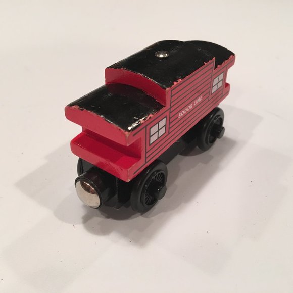 Toys | Thomas Friends Wooden Railway Sodor Line Caboose | Poshmark